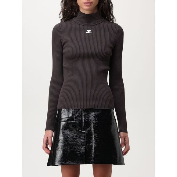 Courreges | Sweaters | Courreges Sweater Woman Brown | Poshmark